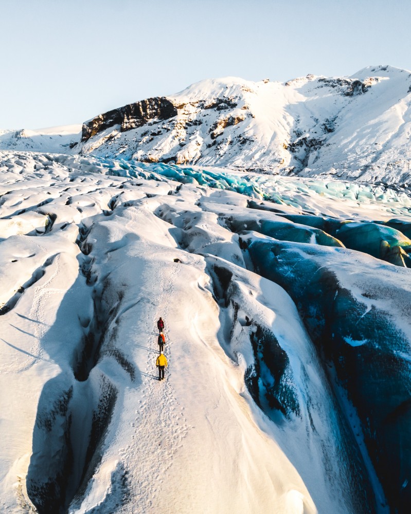 Skaftafell Blue Ice Cave Adventure & Glacier Hike - Kalfafell | Project ...