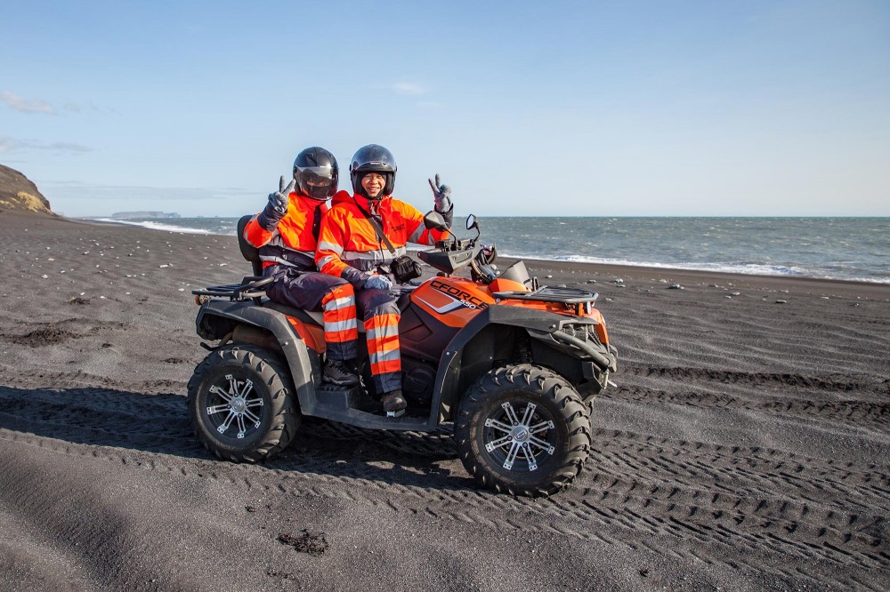 ATV - Black Sand Beach, DC3 Plane Wreck & Mýrdalsjökull Glacier - Vik ...