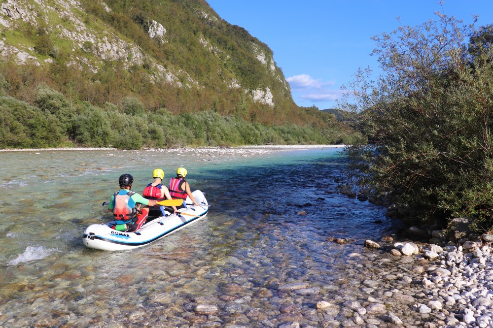 Mini Rafting on SoČa River - Bovec | Project Expedition