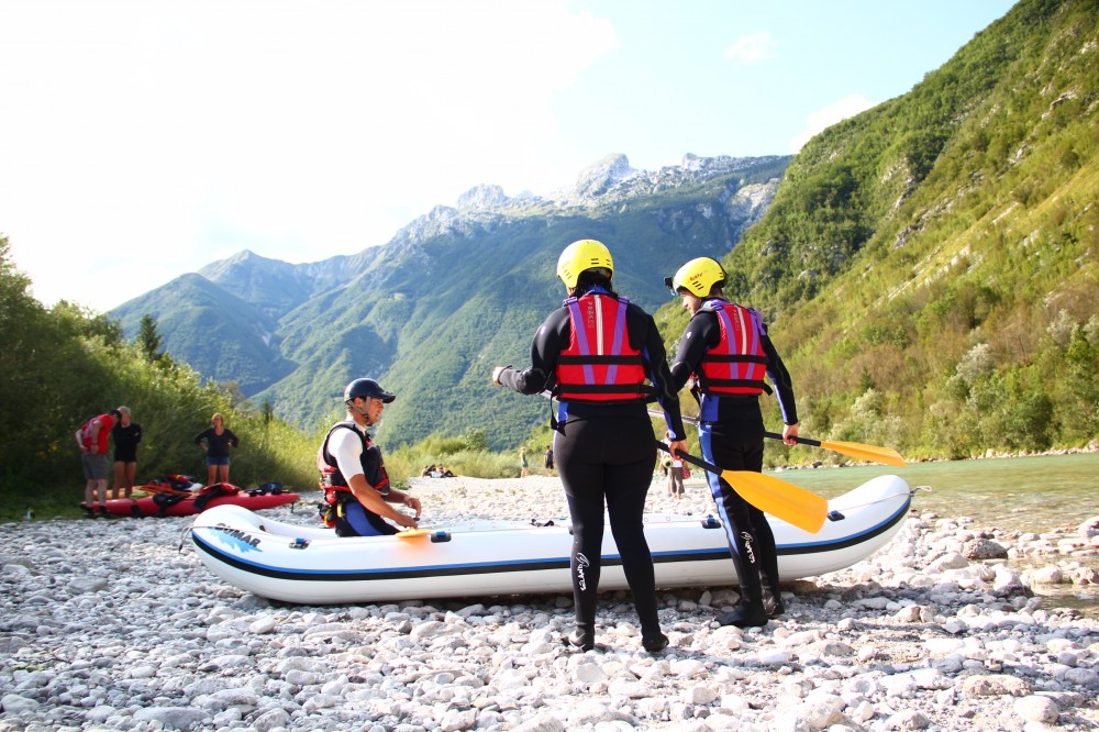 Mini Rafting on SoČa River - Bovec | Project Expedition