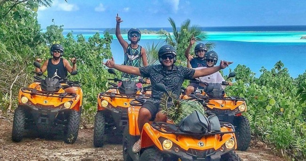Island Tour & Getaway on Mountain By ATV - Vaitape | Project Expedition