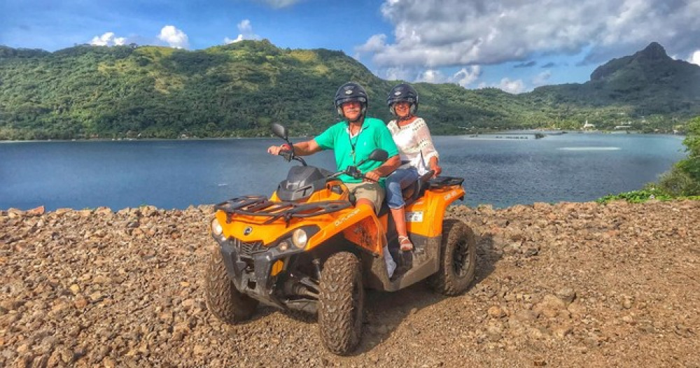 Island Tour & Getaway on Mountain By ATV - Vaitape | Project Expedition