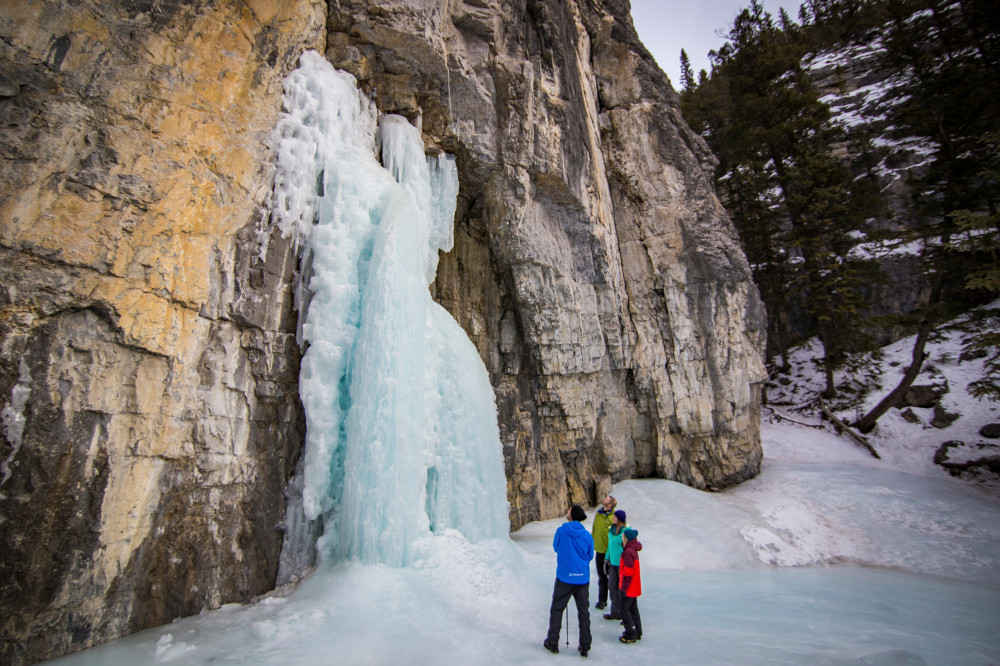 Small Group Grotto Canyon Icewalk - Banff | Project Expedition