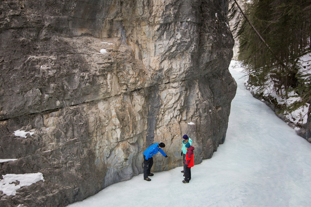 Small Group Grotto Canyon Icewalk - Banff | Project Expedition