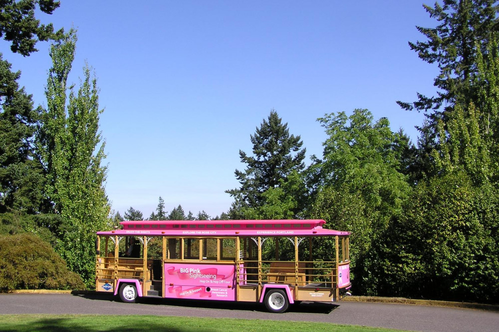 Pink Trolley Sightseeing - Hop-On Hop-Off Tour of Portland - Portland ...