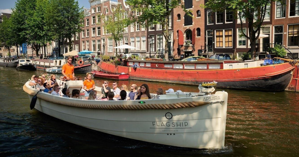 Amsterdam Open Boat Canal Cruise – Starts from Rijksmuseum - Amsterdam ...
