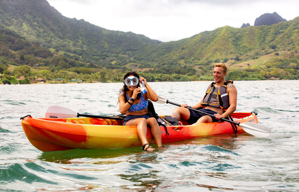 Kaneohe Bay Coral Reef Self-Guided Kayaking Adventure - Honolulu ...