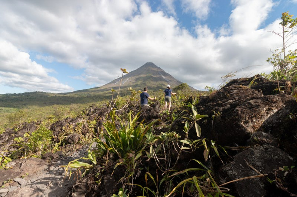 3-in-1 Arenal Hanging Bridges, Volcano Hike & Fortuna Waterfall - La ...