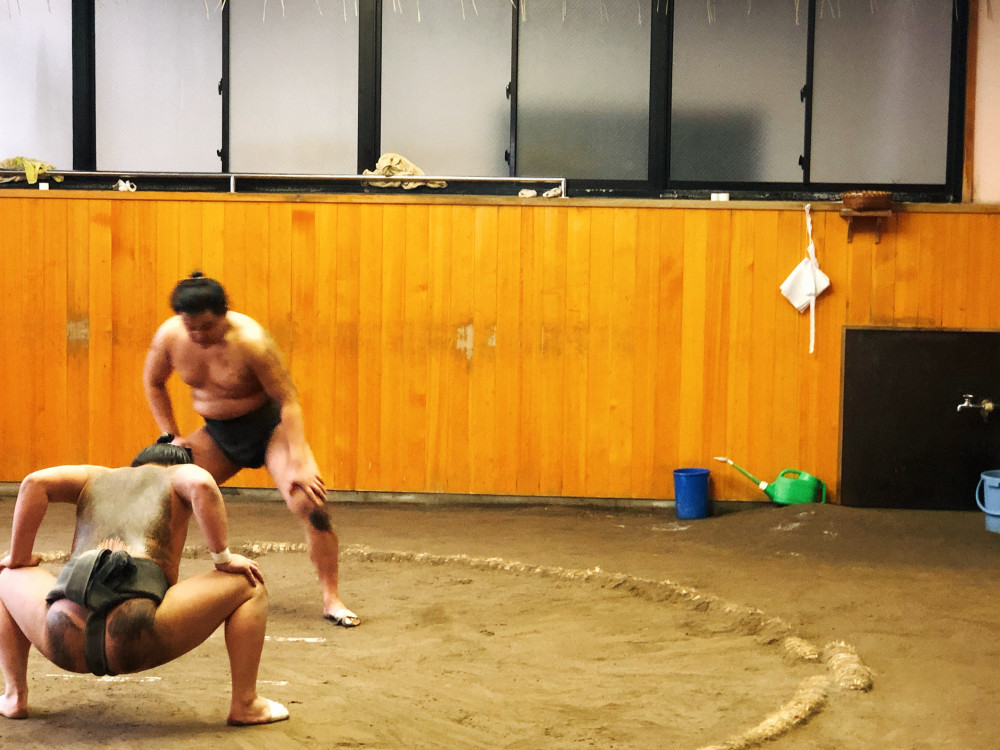 Watch Morning Practice at a Sumo Stable in Tokyo - Tokyo | Project ...