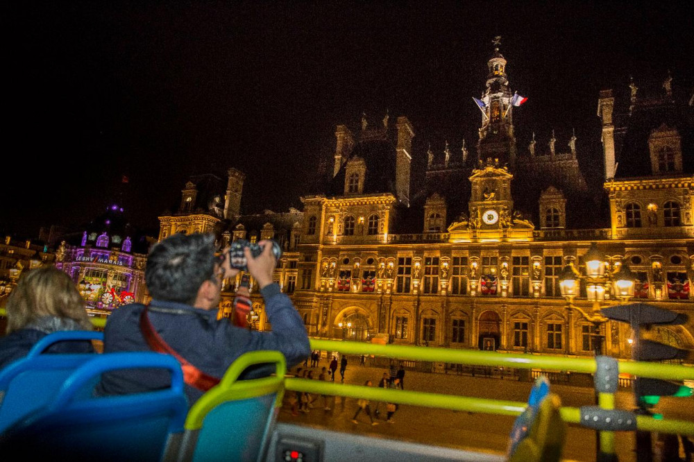 Paris Discovery+Paris By Night Hop On Hop Off City Tour(1, 2, or 3 Day ...