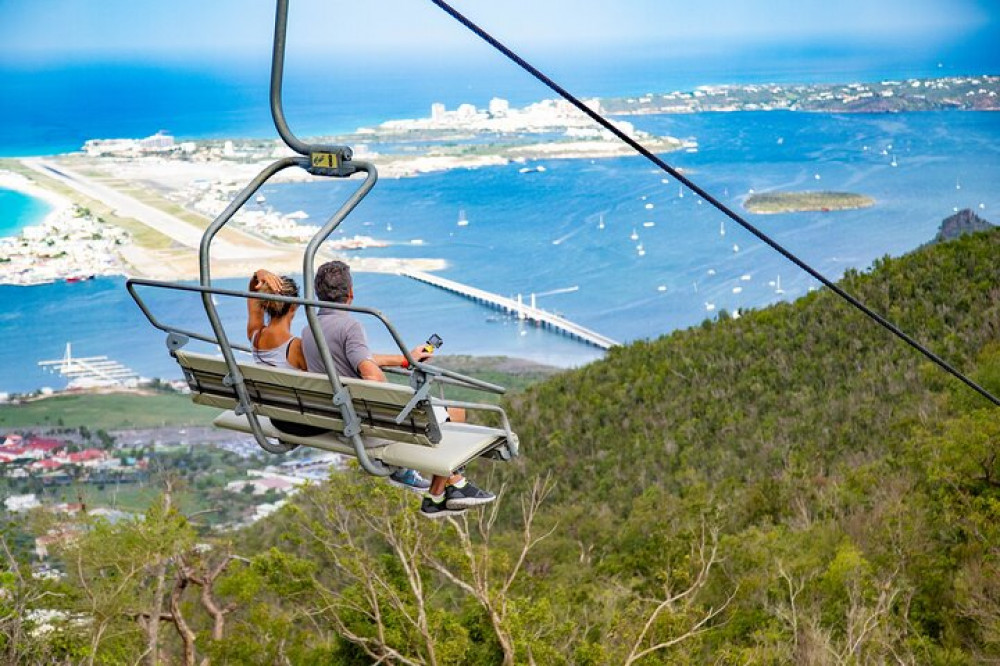 St Maarten Sky Explorer - Chair Lift With 360 Views Adventure ...