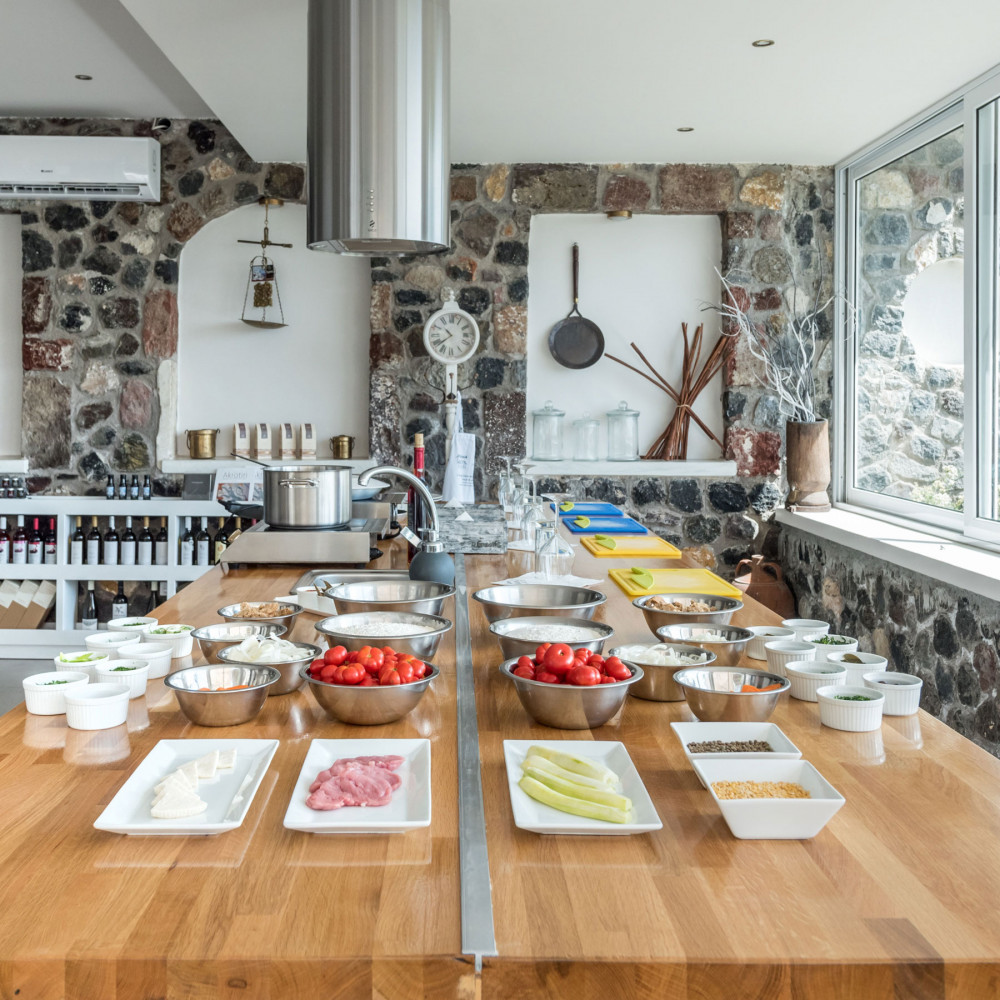 Santorini Farm-to-Table Cooking Class with a Local Chef, Christos ...