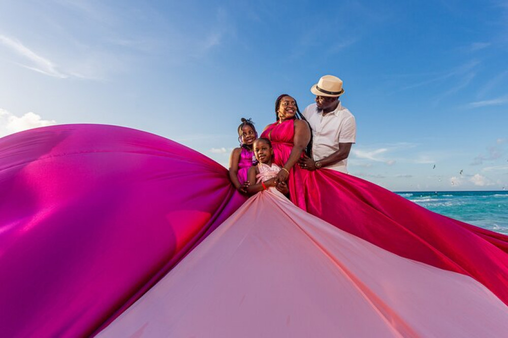 Flying Dress Photoshoot Cancun - Cancun | Project Expedition