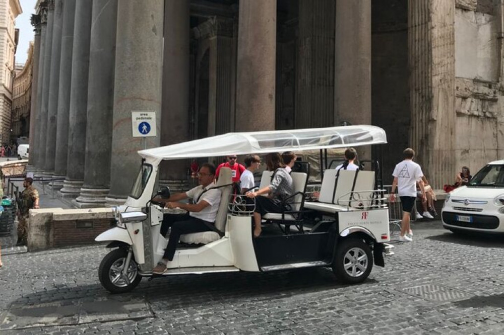 Rome in a Day Private ETuk Tour, From Your Cruise Ship at Civitavecchia ...