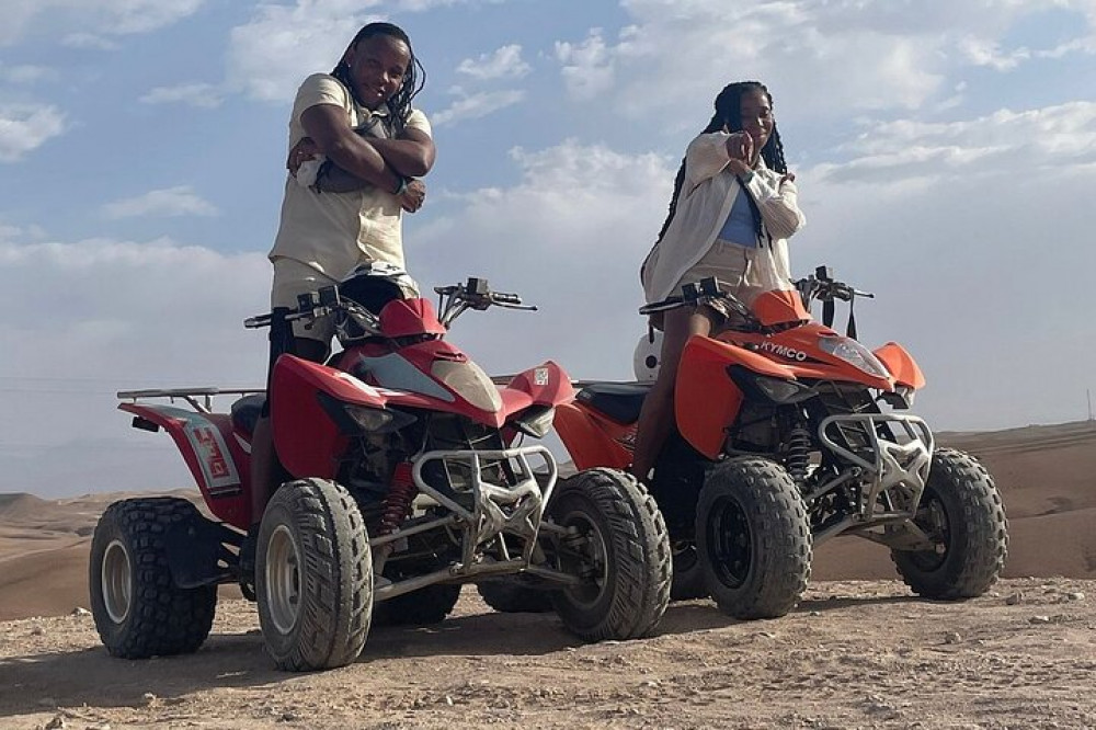 From Marrakech: Quad Bike & Pool with Lunch in Agafay Desert ...