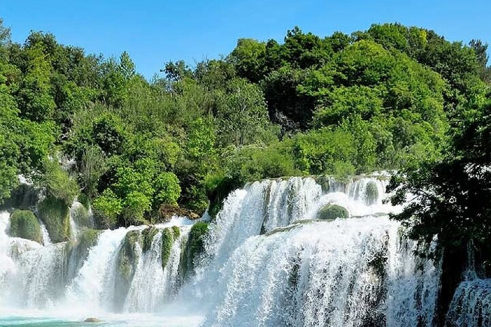 Private Krka Waterfalls with Wine and Prosciutto Shore Excursion ...