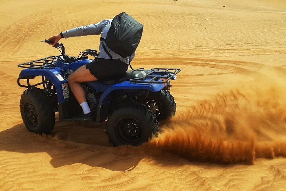 Red Dune Quad Bike Desert Safari Adventure - Dubai | Project Expedition