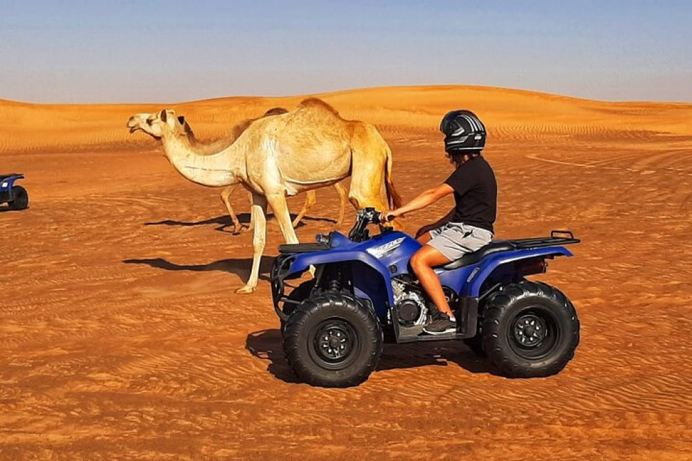 Red Dune Quad Bike Desert Safari Adventure - Dubai | Project Expedition