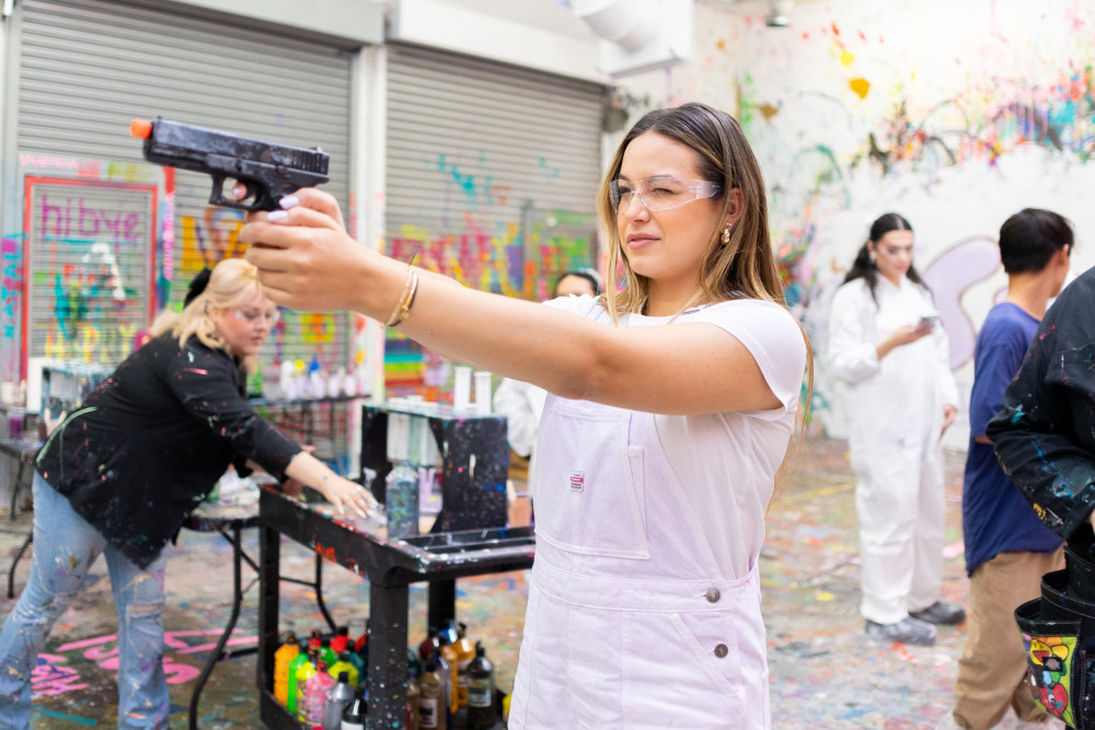 Private Shooting & Spinning - Painting & Art Experience - Houston ...