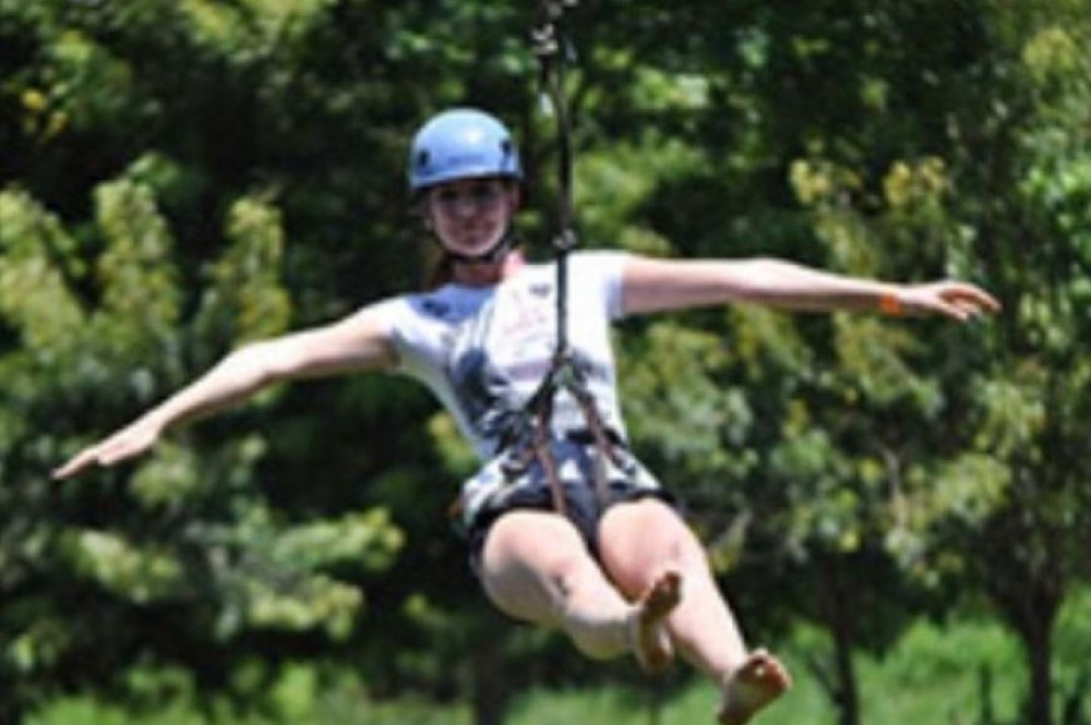 Jungle Top Zip Line Monkey, Sloth and Reef Snorkel by Boat - Coxen Hole ...