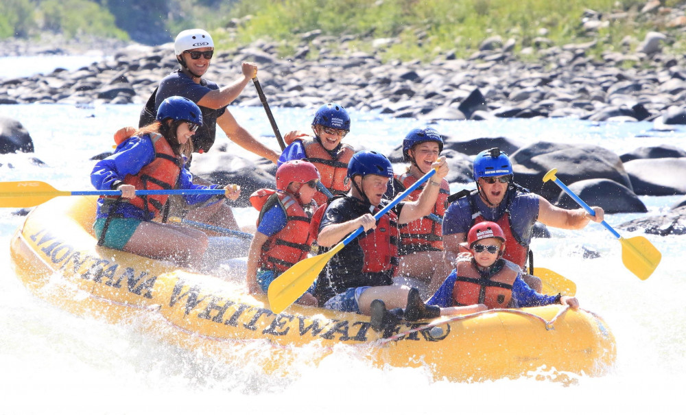 Yellowstone River Whitewater 8 Mile Paradise Raft Trip - Bozeman ...
