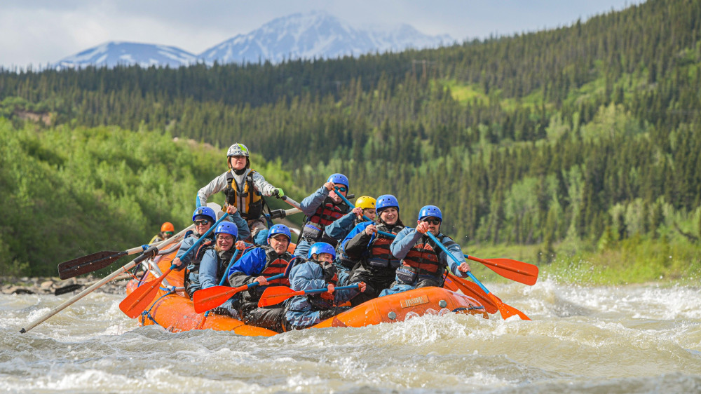 New Wave Combo Raft: Whitewater Rafting through Denali's Iconic River ...