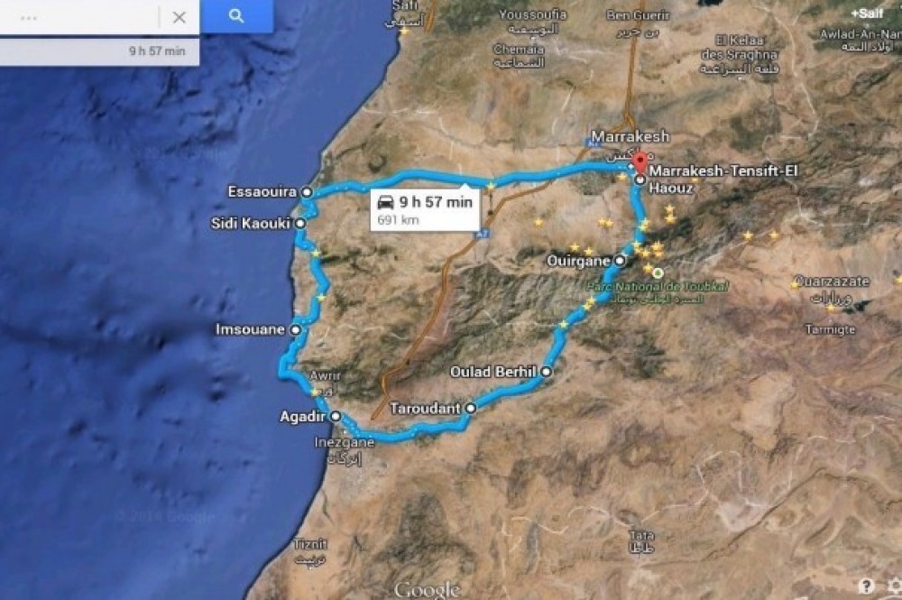 Private 7-Day Cycling Tour: The Atlantic Atlas Loop w/ E-Bike Option ...