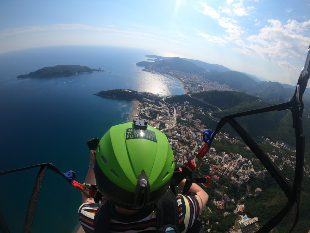 Budva Tandem Paragliding: Riviera Sky Adventure - Budva | Project ...