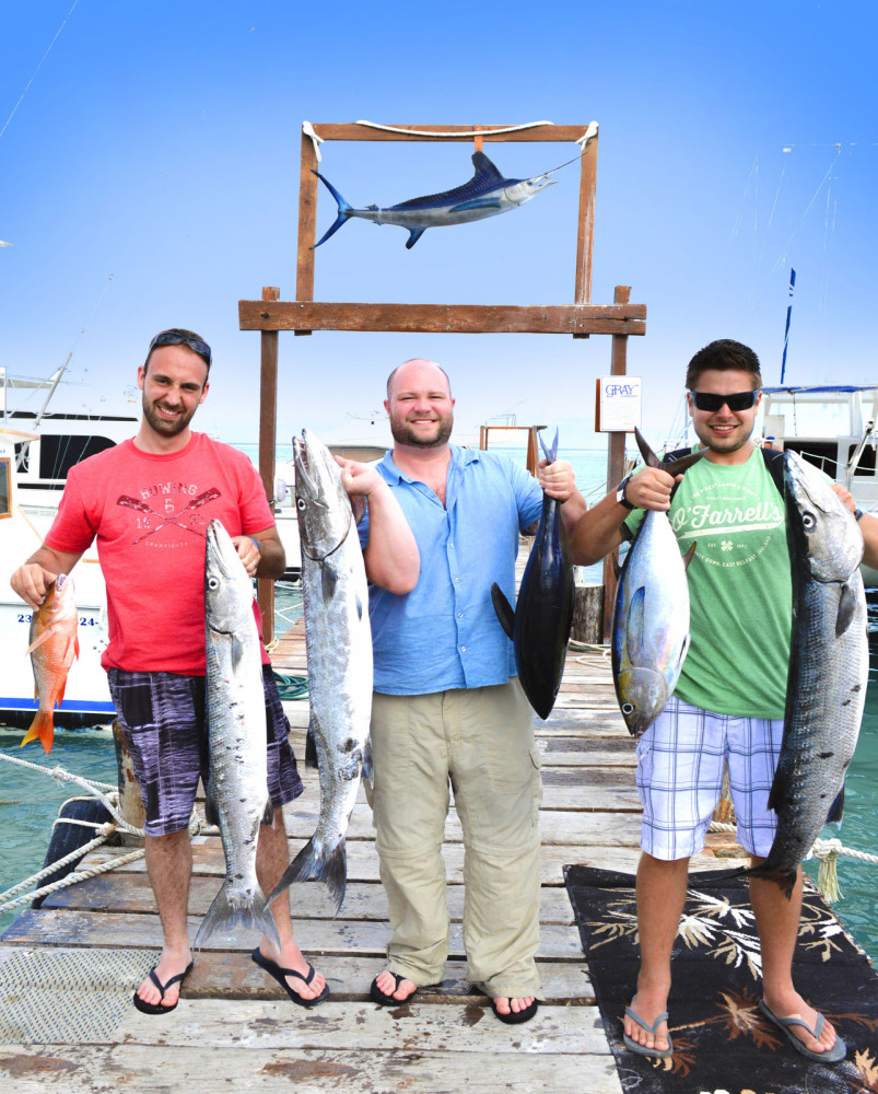 Private Fishing Tour (4 Hours) up to 8 Pax & Beach Club - Cancun ...