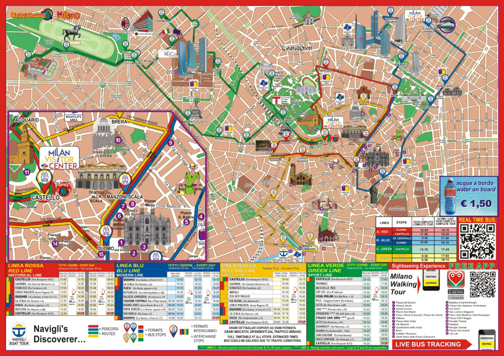 City Sightseeing Hop On Hop Off Milan - Milan | Project Expedition