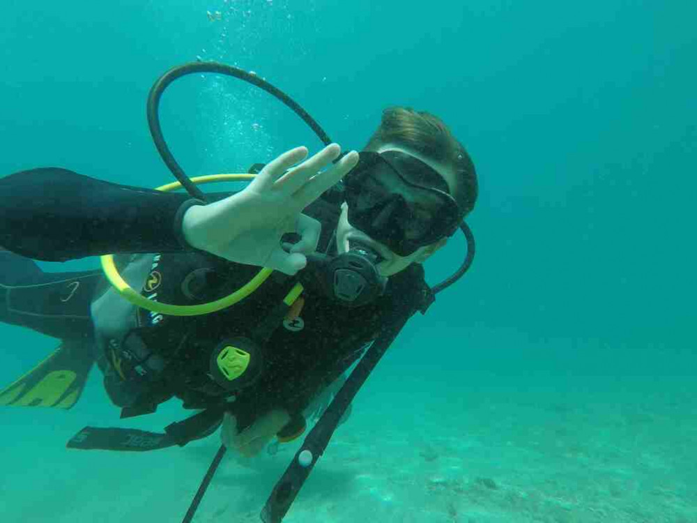 SCUBA Bubble Maker - Shallow Diving Lesson for Children - Lindos ...