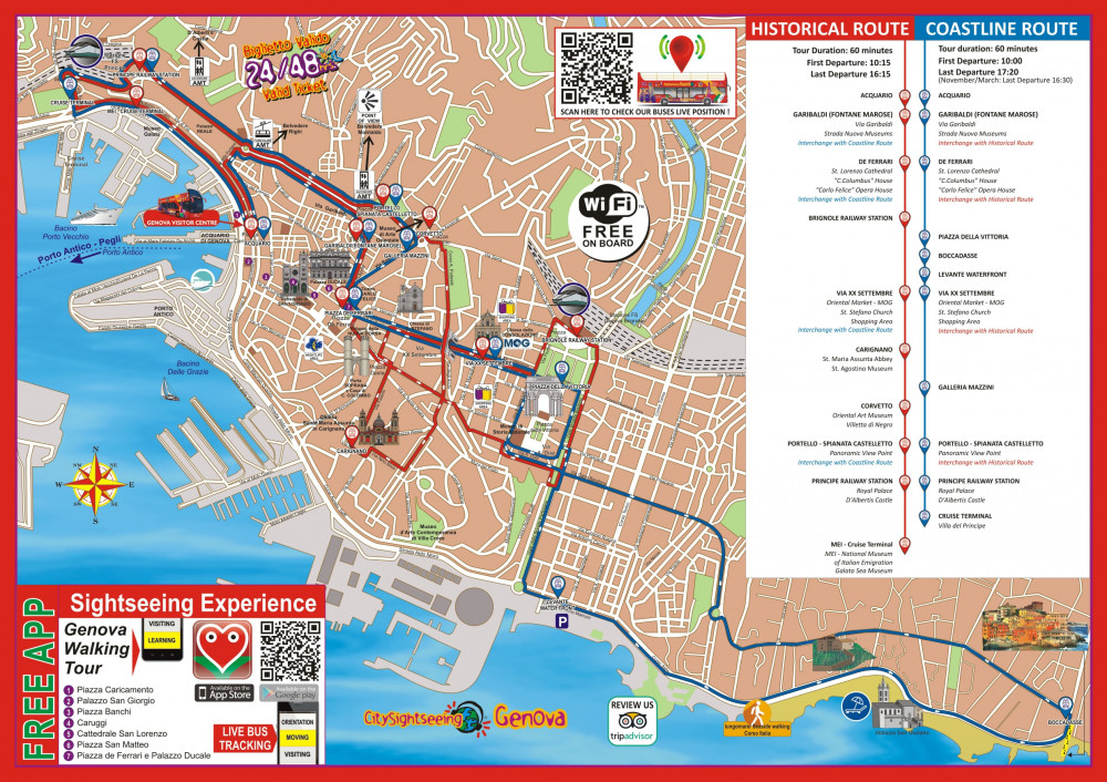 City Sightseeing Hop On Hop Off Genoa - Genoa | Project Expedition