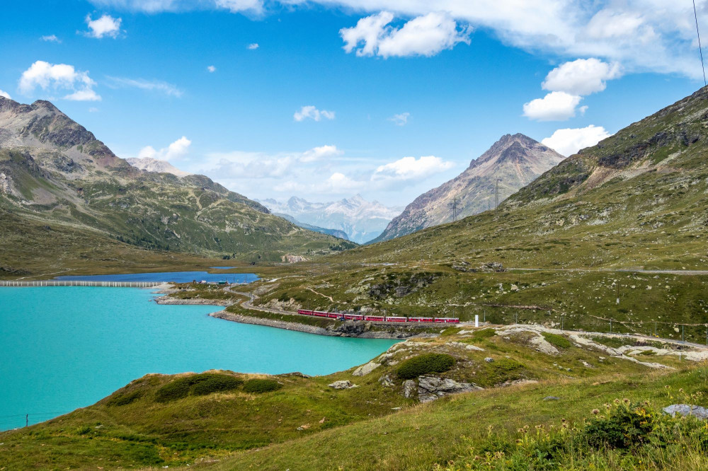 St. Moritz And Swiss Alps with Bernina Red Train From Milan - Milan ...