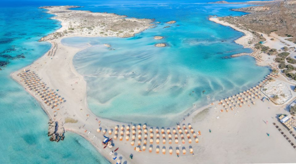 Crete's Pink Wonder: Elafonisi Beach Private Shore Trip from Chania ...