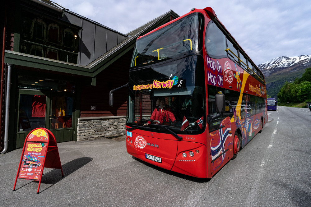 City Sightseeing Hop On Hop Off Bus Tour Geiranger - Geiranger ...