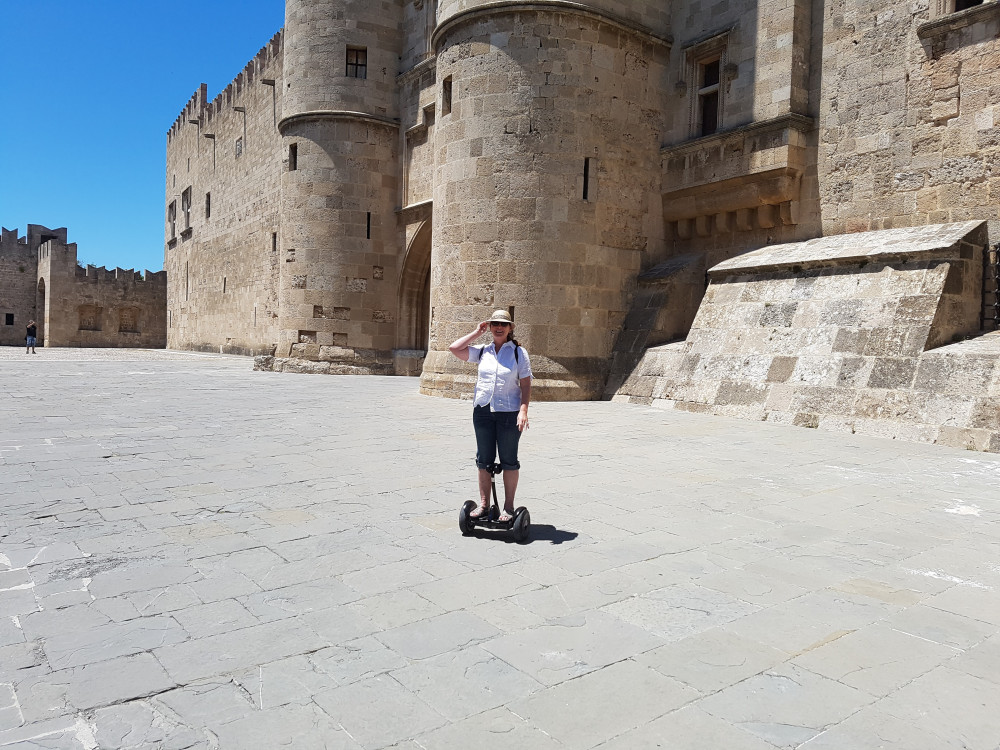 Segway Mini Tours: Rhodes City & Old Town with Pick-up from Lindos Area ...