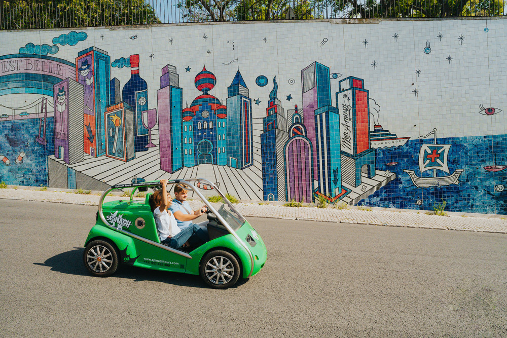 Lisbon Street Art Tour in an Electric Car - Lisbon | Project Expedition