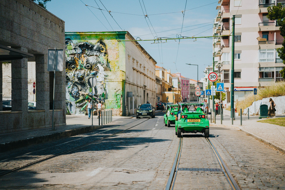Lisbon Street Art Tour in an Electric Car - Lisbon | Project Expedition