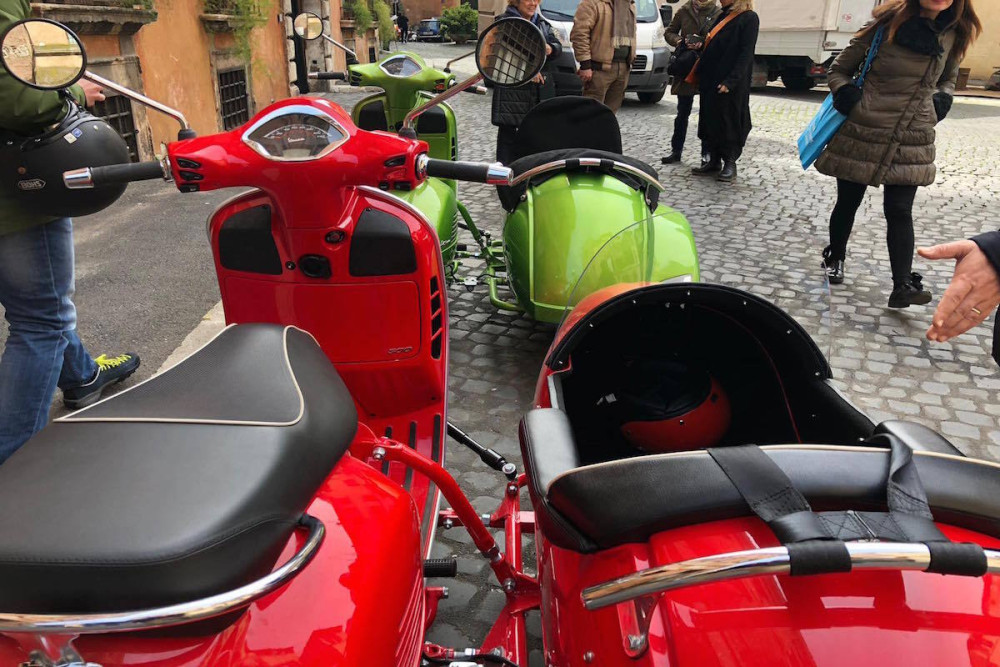 Rome City Highlights: Exclusive Semi-Private Vespa Sidecar Tour - Rome ...