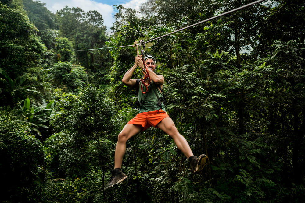 Cozumel: Zip Line Adventure, Buffet & Open Bar at KUZÁ Beach Park ...
