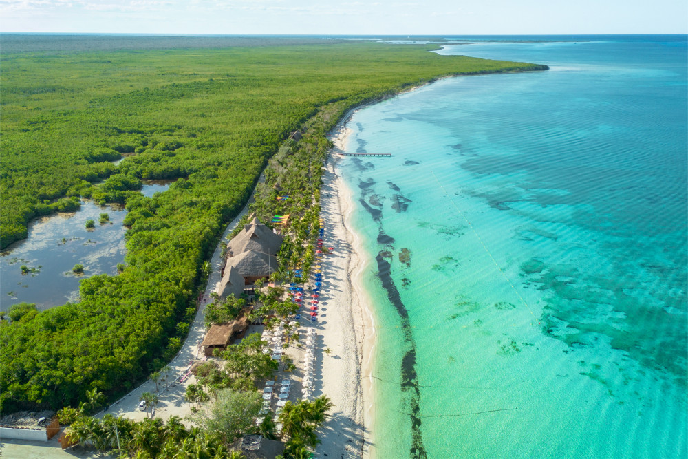 Cozumel: Zip Line Adventure, Buffet & Open Bar at KUZÁ Beach Park ...