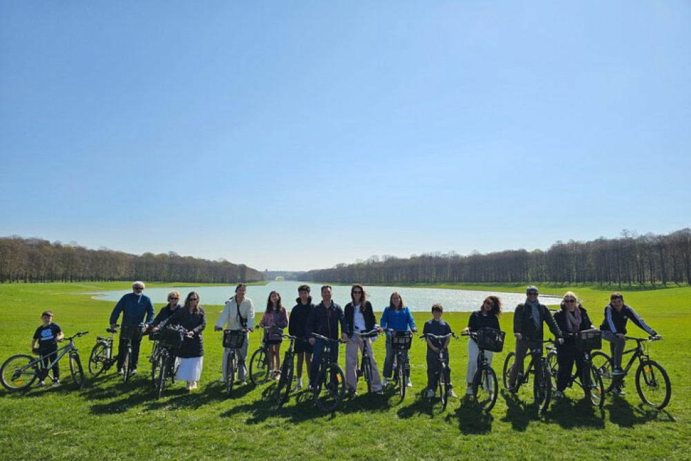 Versailles Gardens, Fountains and Hamlet Guided Bike Tour - Versailles ...