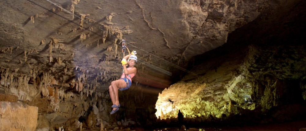 Private Tiger Cave Zip line, Cave Tubing & Rappel - Frank's Eddy ...